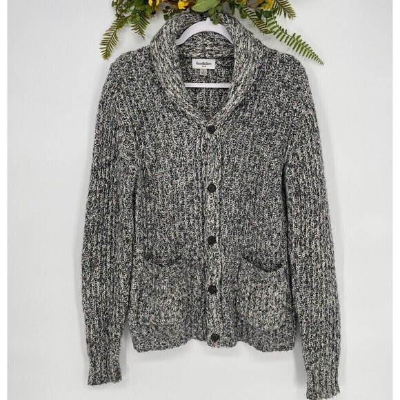 Goodfellow & Co | Sweaters | Goodfellow Cardigan Sweater Mens Shawl ...